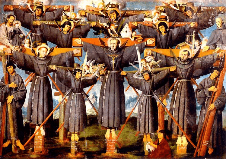 Saints Peter Baptist, Paul Miki, and martyr companions - CapDox